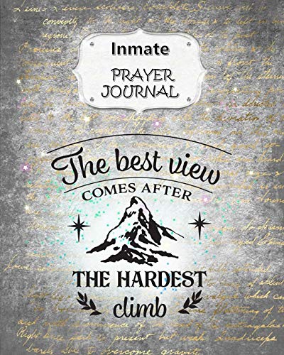 Inmate Prayer Journal: 60 days of Guided Prompts and Scriptures | For a ...