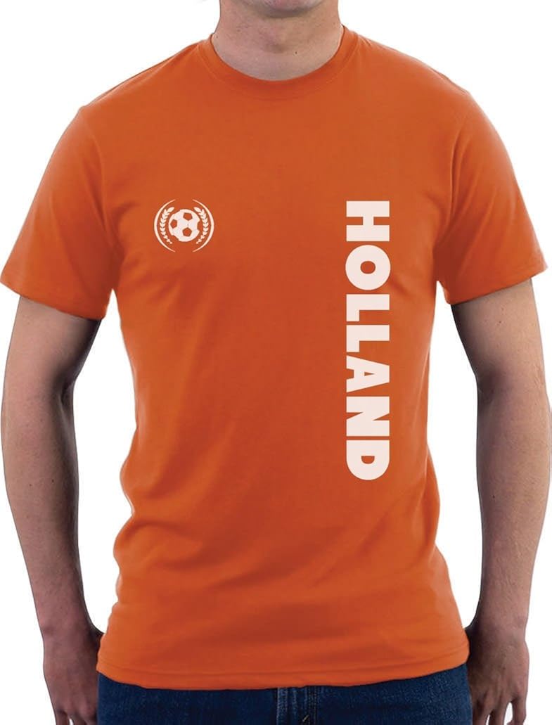 Holland National Football Team The Netherlands Soccer Fans T-Shirt ...