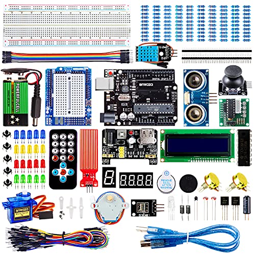 Smraza Super Starter Kit Project Kit with Breadboard, Power Supply ...