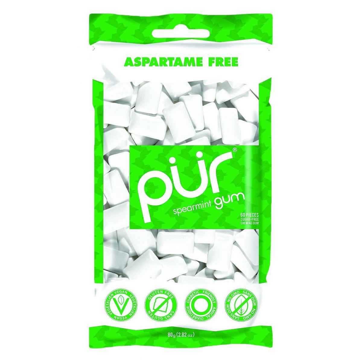 Amazon.com : Pur Gum Cinnamon Gum, 80 Gram - 57 pieces per pack - 12 ...