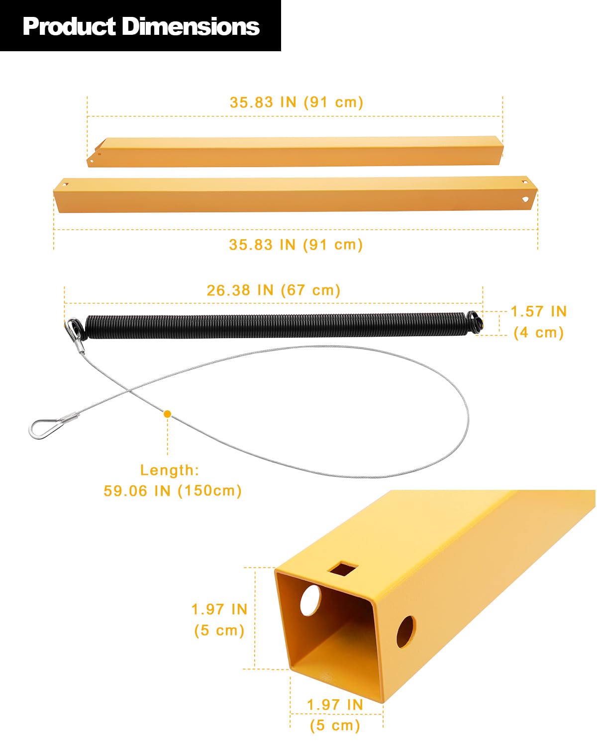 Mua Trailer Gate Lift Assist (Upgrade), 2-Sided Trailer Tailgate Lift ...
