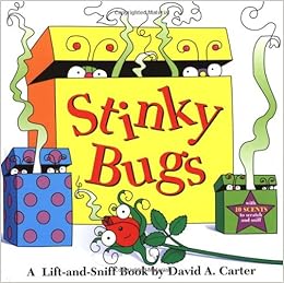 Stinky Bugs: A Lift-And-Sniff Book : Carter, David A.: Amazon.it: Libri