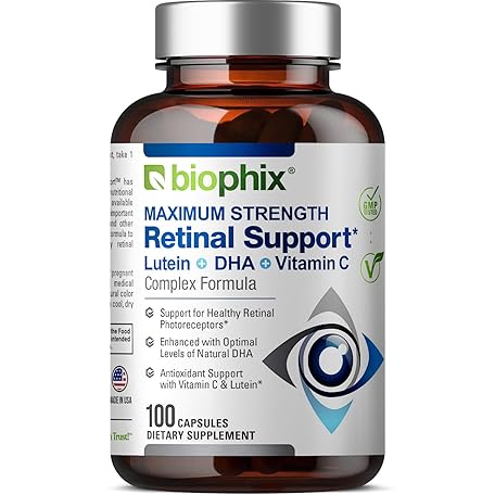 Mua biophix Retinal Support Maximum Strength Complex Formula 100 Capsules - Zinc Vitamin C E ...