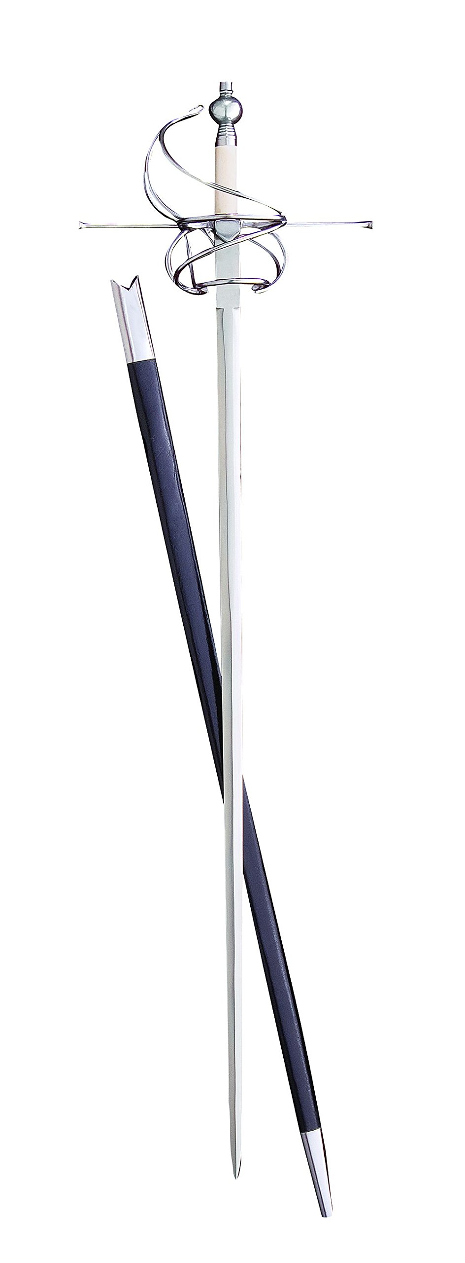 Mua Hand Forged High Carbon Steel Swept Hilt Rapier Bone Grip Steel ...