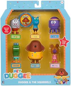 Amazon.com: Hey Duggee Figure Set-Duggee and the Squirrels : Toys & Games