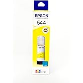 Garrafa de Tinta Original Epson EcoTank T544 Preto - T544120 | Amazon ...