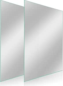 Amazon.com: 8x10 Mirrors Millcraft Products Replacement Glass Mirrors ...