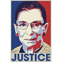 メールを ポスター Foundry Ruth Bader Ginsburg Women Belong Where Decisions are ...