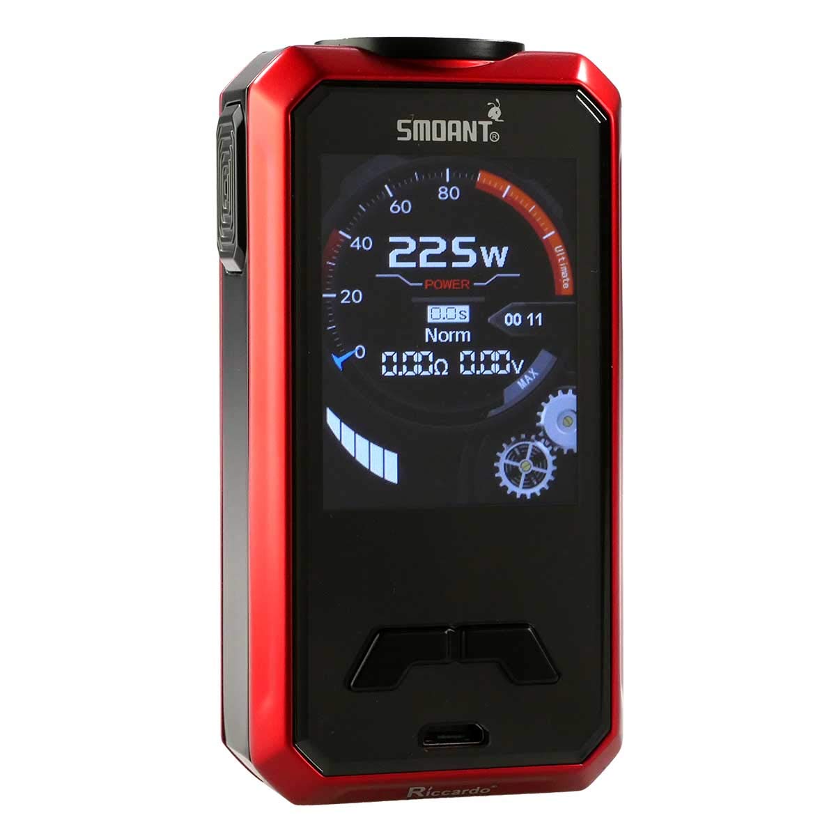 Smoant Charon Mini Mod 225 W, Riccardo e-Zigarette - Akkuträger, rot ...