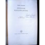 Swedish Hand Weaving - Weaving Patterns: Malin Selander, Karin Melander ...