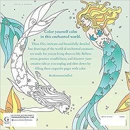 Amazon.com: Color Me Mindful: Enchanted Creatures (9781501162367 ...