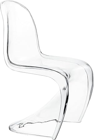 Modway Clear Panton Style Chair FOR KIDS!: Amazon.co.uk: Kitchen & Home