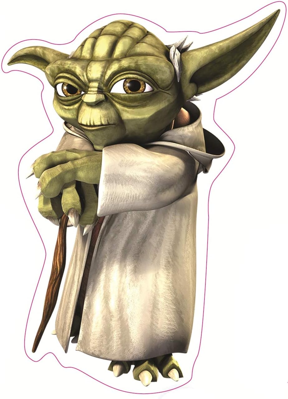 Home Décor Star Wars Yoda Vinyl Decal Sticker 3 inch to 12 inch Home ...