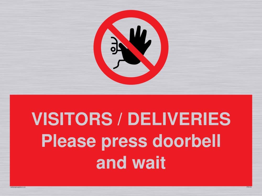 VISITORS/DELIVERIES Please press doorbell and wait – BigaMart