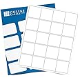 Amazon.com : 2 x 2 Square Labels - Permanent, White Matte - Candle, QR ...