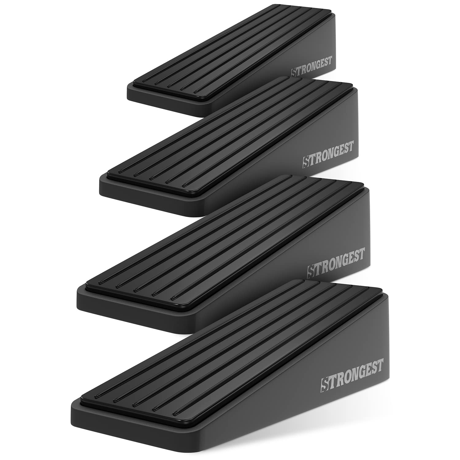 Strongest Home Door Stopper, Heavy Duty Door Stop Wedge Made of Premium ...