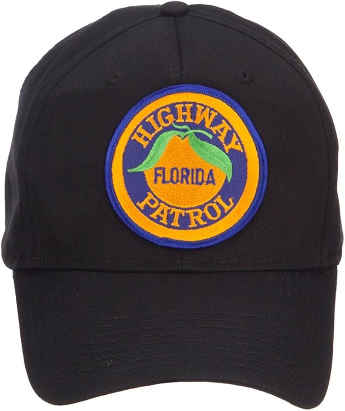 e4Hats.com Florida State Highway Patrol Patched Cap - Black OSFM at ...