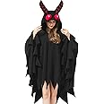 Amazon.com: AIYOUYIYA Mothman Costume Mothman Cosplay Hooded Cape ...