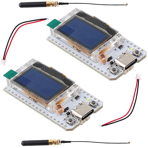 DIYmalls 915MHz LoRa ESP32 OLED Board V3 Type-C SX1262 8MB Flash + LoRa ...