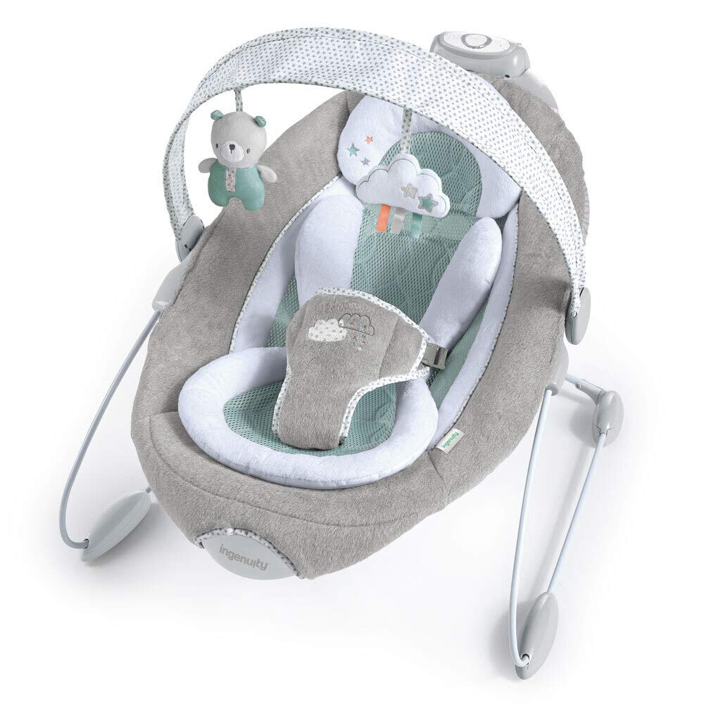 Ingenuity SmartBounce Automatic Baby Bouncer Seat with White Noise ...