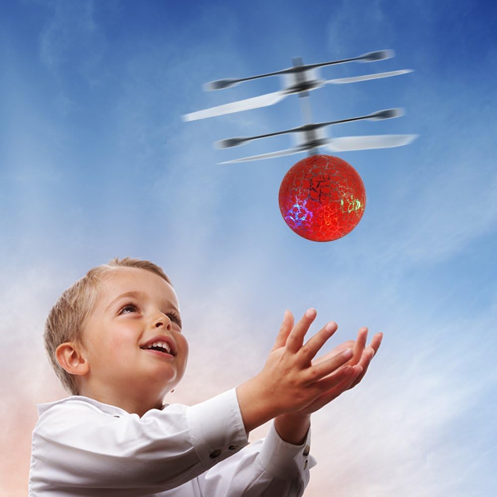 TOPTOY Gifts for 6-14 Year Old Boys, RC Flying infrared Induction ...