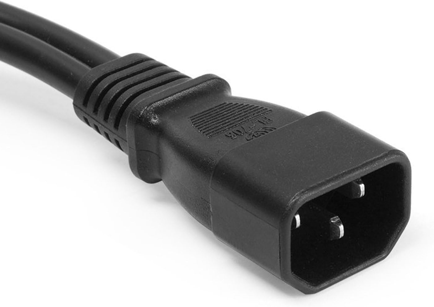 Clairty C13 C14 Power Cable Y Type Splitter Adapter Cable Cord - BigaMart
