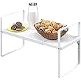 Amazon.com: SOFRON Expandable Cabinet Storage Shelf Stackable Organizer ...