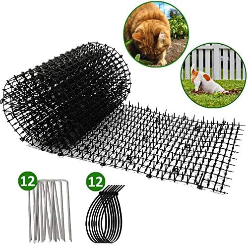 Worthofbest Cat Scat Spike Mat, Cat Repellent Outdoor, Cat Deterrent ...