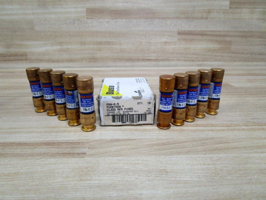 Bussmann FRN-R-5 Fuse FRNR5 (Pack of 10): Amazon.com: Industrial ...