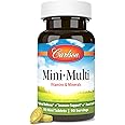 Amazon.com: Carlson Mini-Multi, Essential Vitamins & Minerals, 90 Small ...