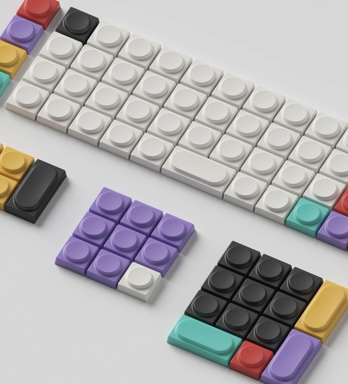 Mua GeRRiT Doys Color Building Block Toy Keycap 1U Engraved 16 Colors ...