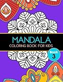 Mandala Coloring Book for Kids: Big Mandalas to Color for Relaxation ...