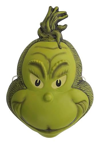 Grinch Mask from How the Grinch Stole Christmas - Plastic Mask with ...