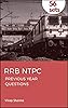 RRB NTPC previous year questions set in Kenya | Whizz Schools & Teaching