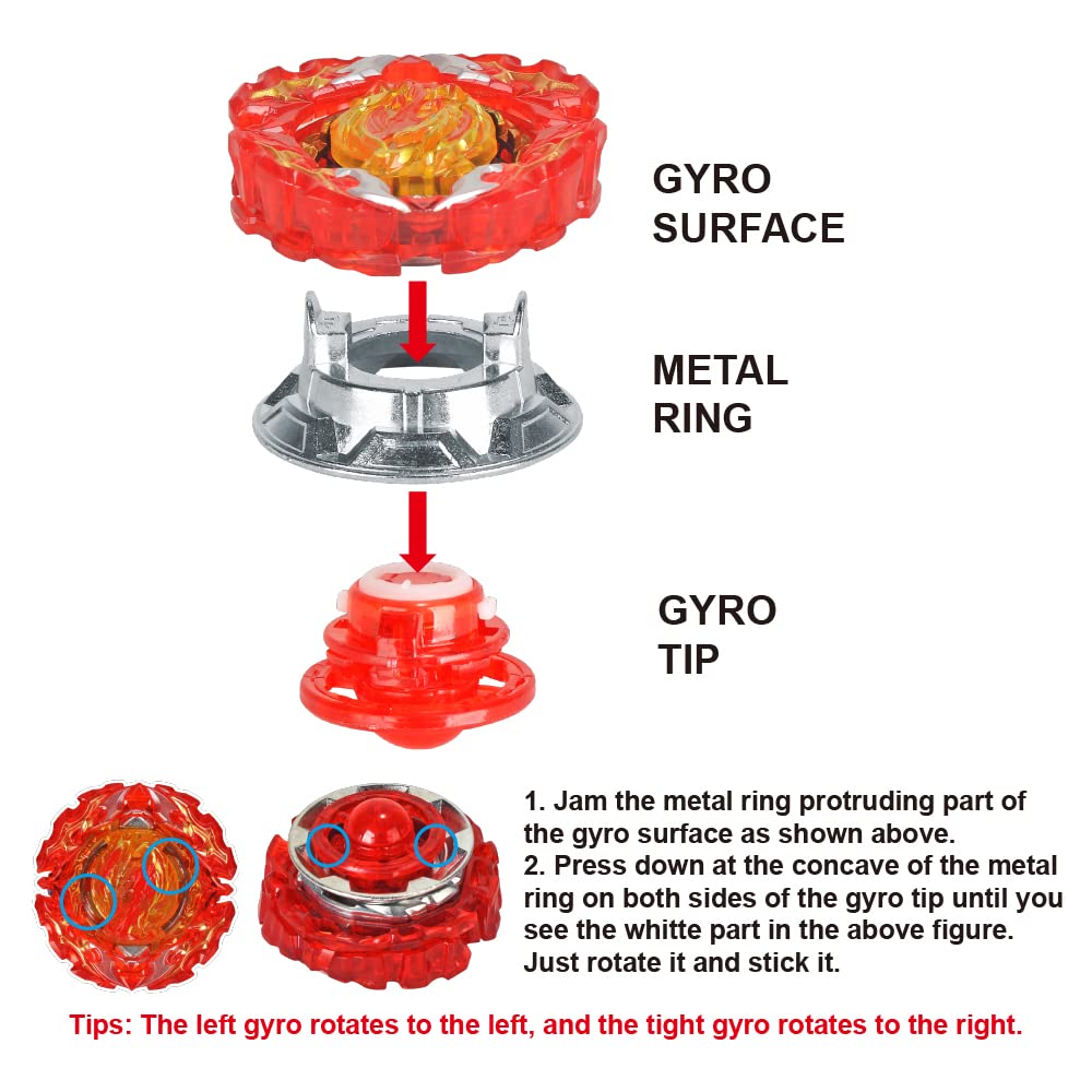 Mua BeyBtatle Burst Gyro Toy Surge Speedstorm Spark Power Set - Battle ...