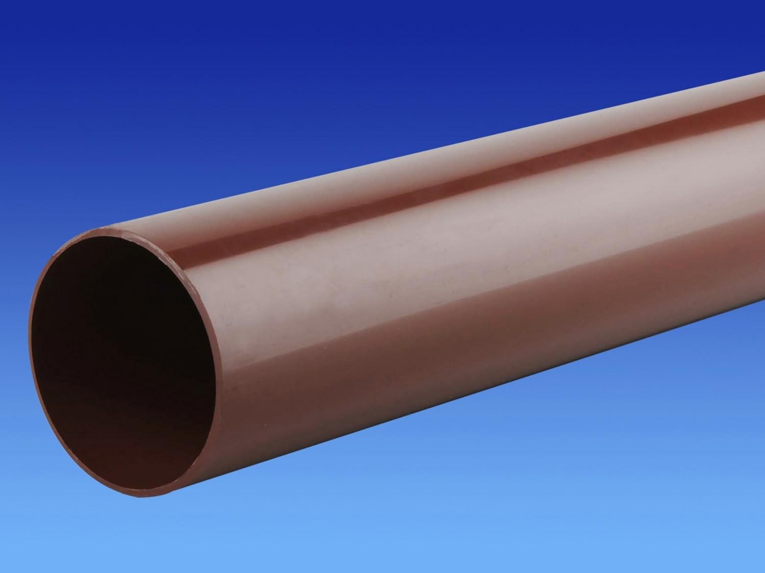 OSMA 68mm Roundline Downpipe 4 Metre Brown 0T084n: Amazon.co.uk: DIY ...