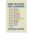 Amazon.com: Classroom When You Enter This Classroom Educational Rules ...
