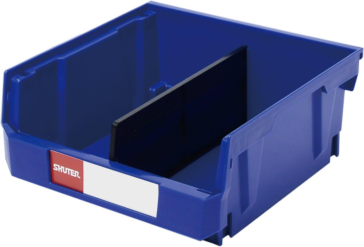 Shuter 6.4L Plastic Storage Parts Bin, Stackable Component Organizer ...