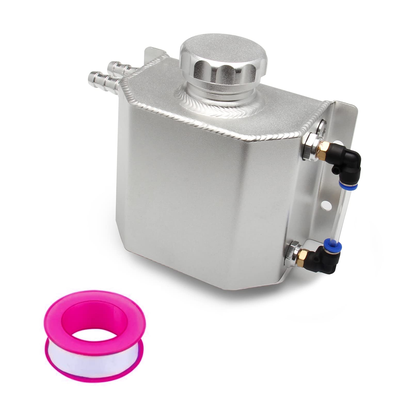 YIUIY Universal Coolant Reservoir Overflow Tank 1l Aluminum Coolant ...