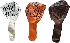 Amazon.com: Animal Print Latex Balloons | Pack of 20 | Party Decor ...