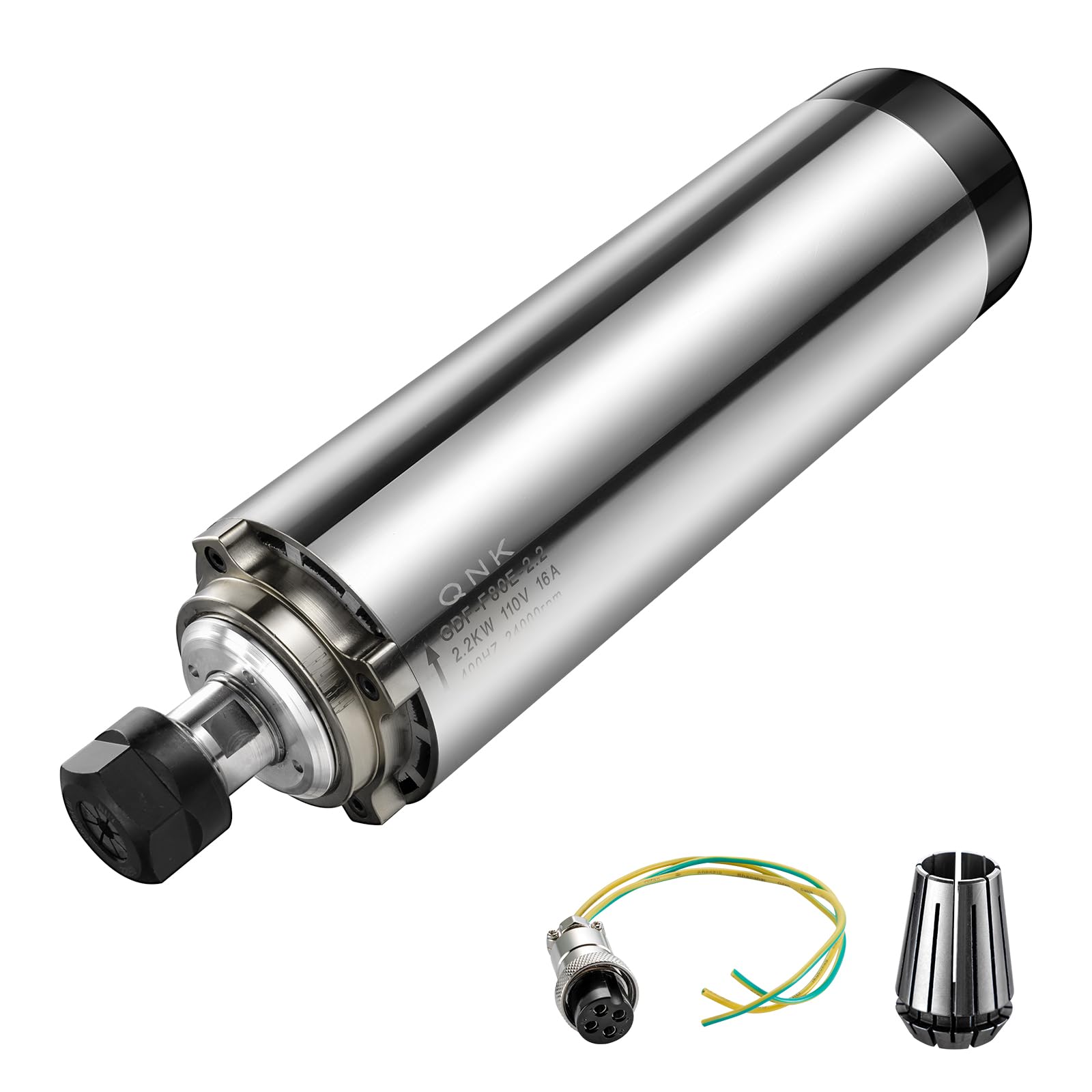 Mua QNK CNC Spindle Motor, 2.2KW Air Cooled Spindle Motor 75mm 110V ...