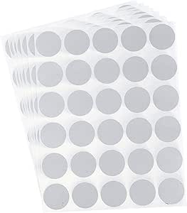 Amazon.com: Round Scratch Off Stickers for Games, Self-Adhesive (1 Inch ...