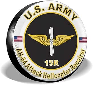 LYMT Army MOS 15R AH-64 vechthelikopterreparatie reservebandafdekking ...