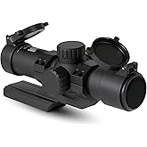 Amazon.com : Monstrum Stealth 4x30 Fixed Magnification Scope with AO ...