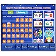 Amazon.com: Circle Time Center Classroom Pocket Chart Educational ...