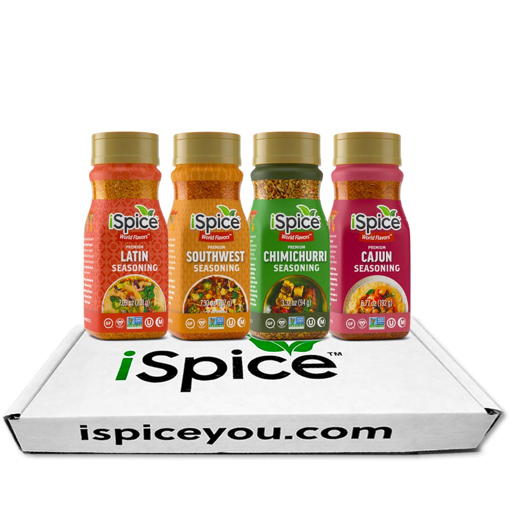 Amazon.com : iSpice - 4 Pack World Flavour Seasoning - Southern ...