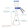 stonylab Glass Filtration Apparatus, Borosilicate Glass Vacuum ...