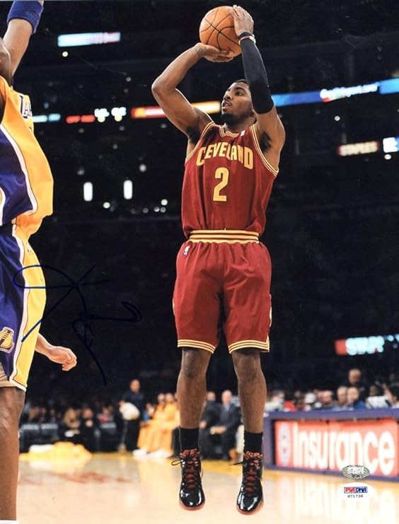 Kyrie Irving Signed Photo - 11x14 - PSA/DNA Certified - Autographed NBA ...