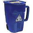 Amazon.com: BigMouth Inc Recycle Bin Coffee Mug - Funny Gag Gift Mugs ...