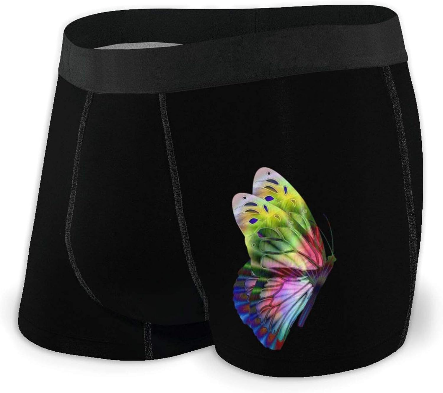 Colourful Multicolor Butterfly Men Breathable Boxer Brief Stretchy ...